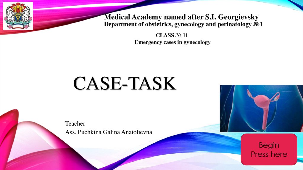 Case-task. Class № 11 - online presentation