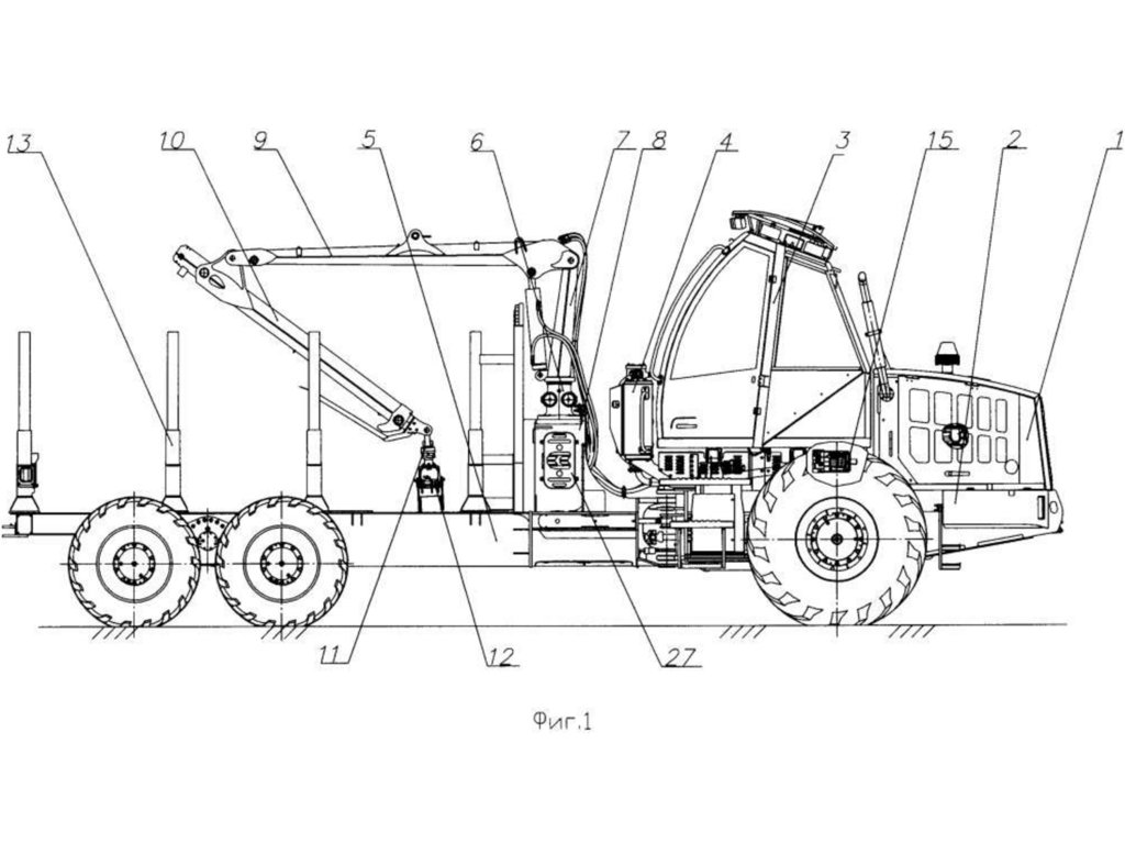 Форвардер Амкодор 2631 - online presentation
