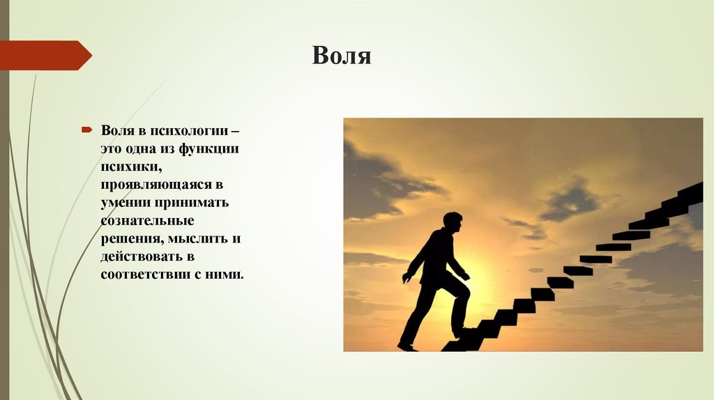 Описание волевых психических процессов (тема 6) - презентация онлайн