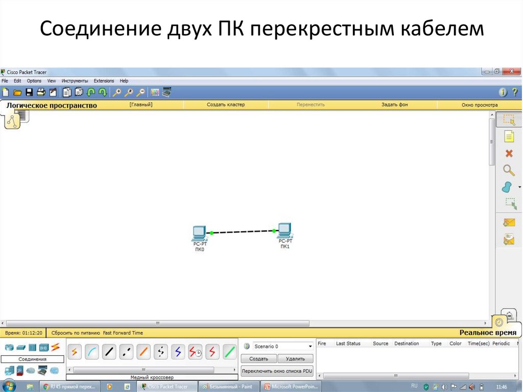 Организация простейшей сети - презентация онлайн