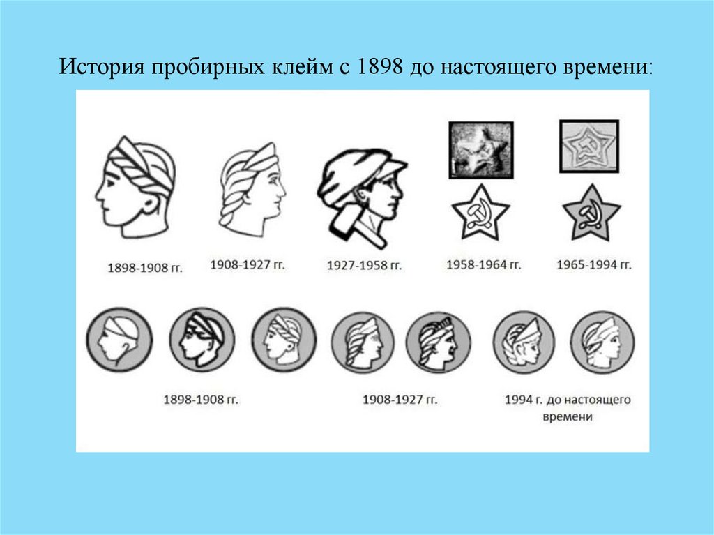Государственное пробирное клеймо - презентация онлайн