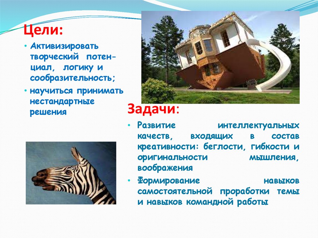 Развитие креативного мышления. Модуль для учащихся 5 классов ...