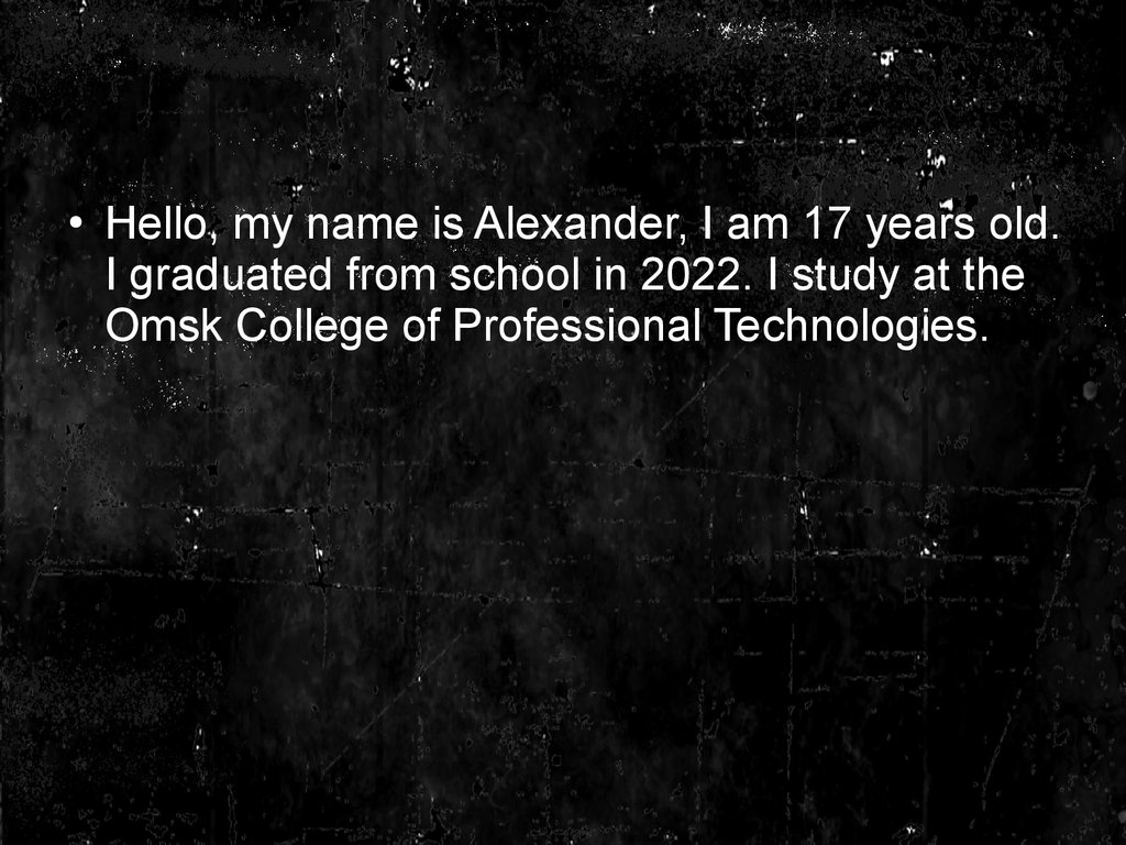 Презентация OpenDocument - online presentation