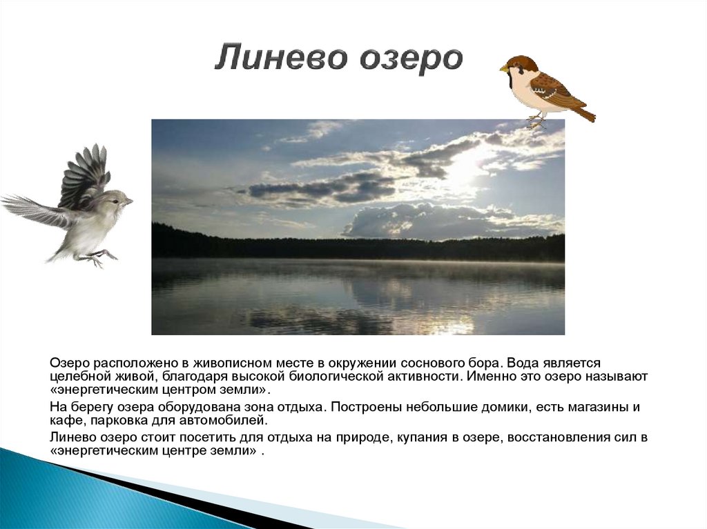 Пять озёр Омской области - презентация онлайн