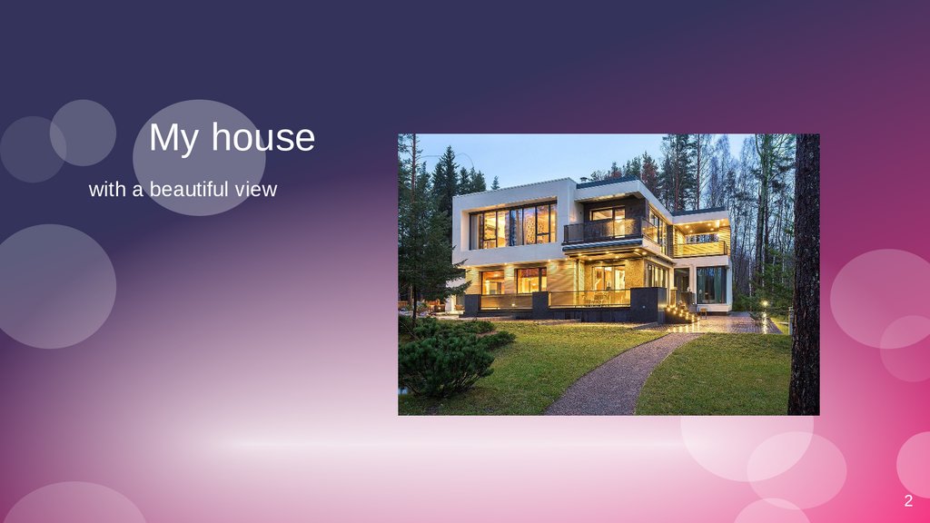 My Dream House - online presentation