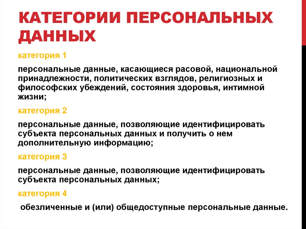 Федеральный закон «О персональных данных презентация онлайн