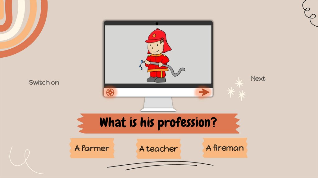 Game "World of Professions" - online presentation
