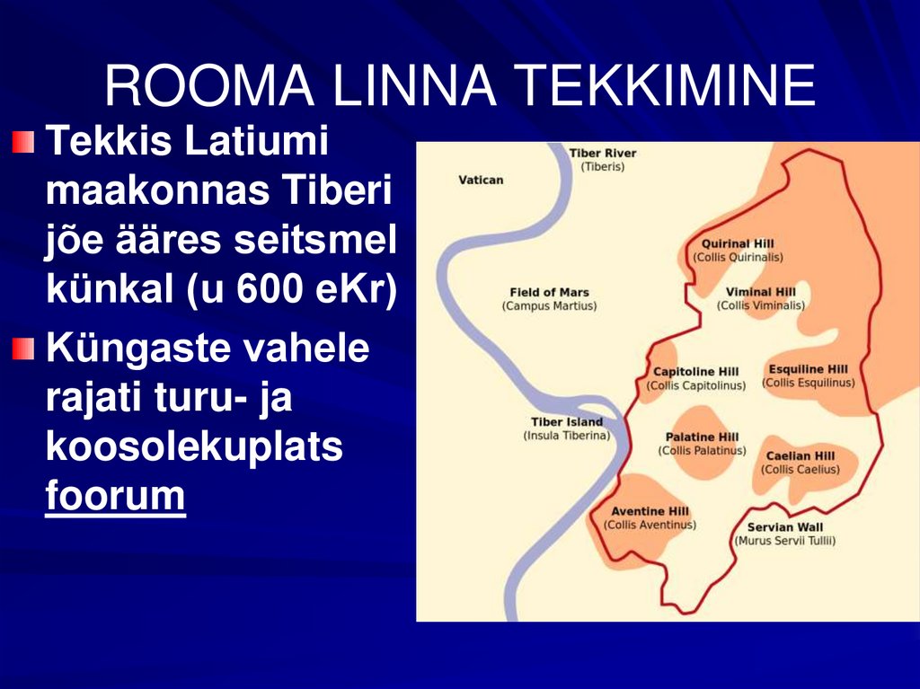 Rooma. Senātus Populusque Rōmānus (Rooma senat ja rahvas) - презентация ...