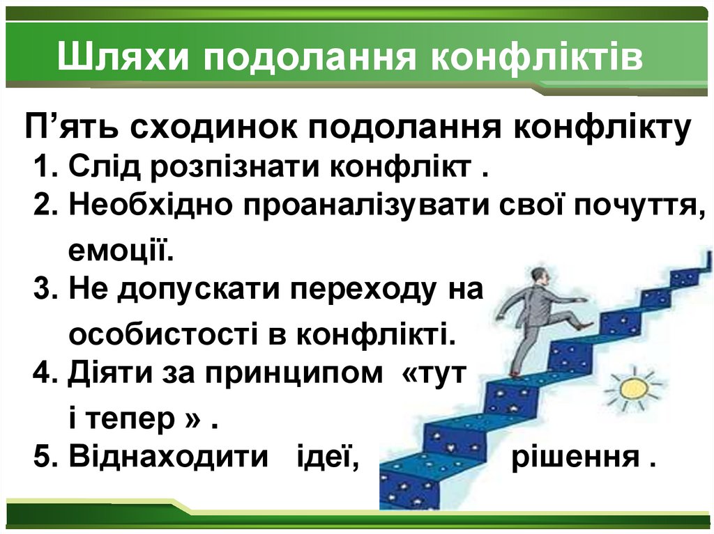 Конфлікти Поганий мир кращий за хорошу сварку заняття 7 презентация онлайн